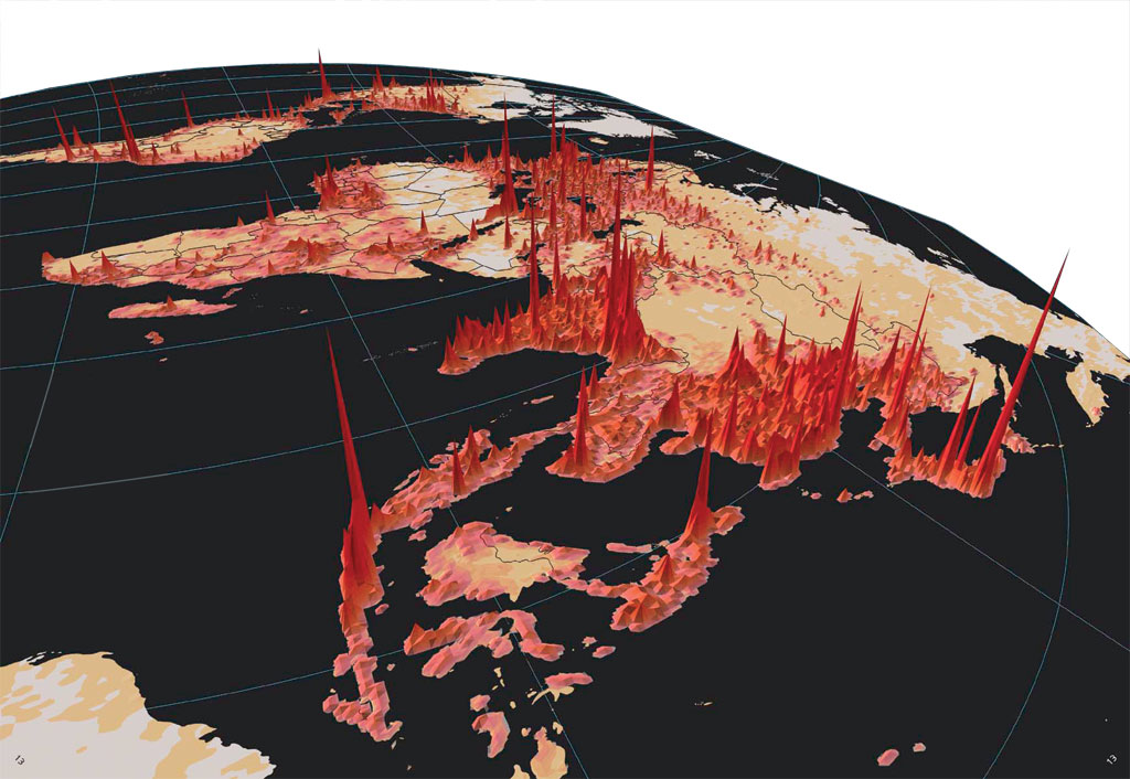 World Population Density – GeoChristian
