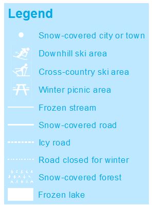 A Winter Map of Montana – GeoChristian